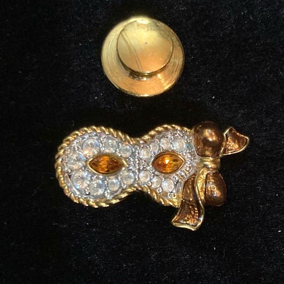 Swarovski | Jewelry | Swarovski Vintage Rhinestone Carnival Masquerade ...